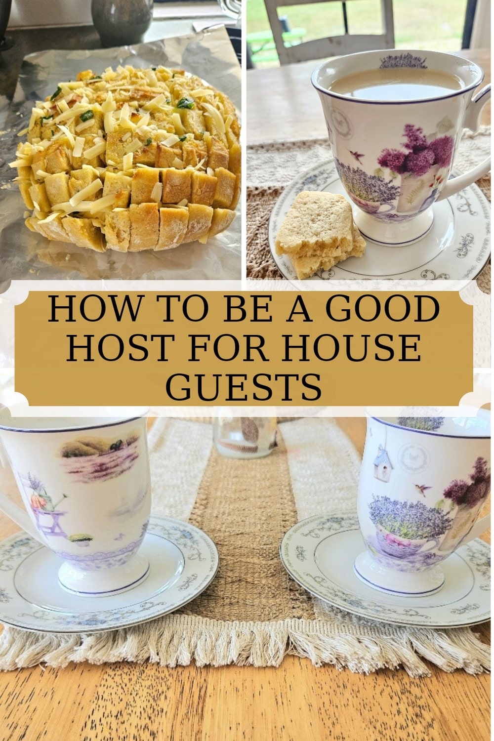 How To Be A Good Host For House Guests - The homey lif3