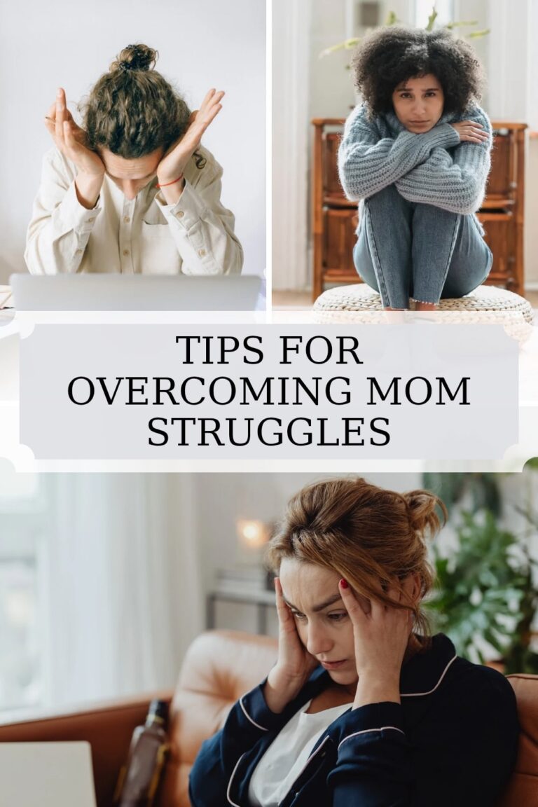Overcoming Struggles As A Stay At Home Mom - The homey lif3